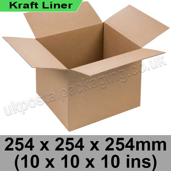 Double Wall Cartons 254 x 254x 254mm (10 x 10 x 10 ins) - Pack of 15 ...