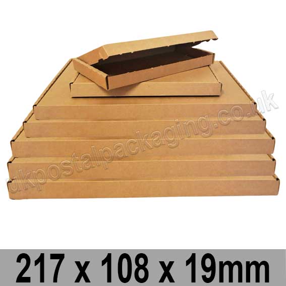 EzePack Brown 217 x 108 x 19mm Large Letter Box - per 20 boxes - UK ...