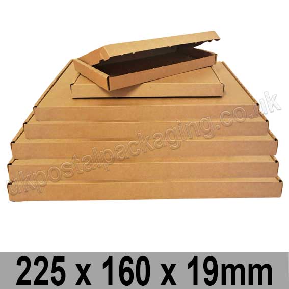 EzePack Brown 225 x 160 x 19mm Large Letter Box - per 20 boxes - UK ...