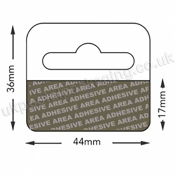 Flexitail, Lightweight Self Adhesive Euro Slot Hangers (Hang Tabs ...